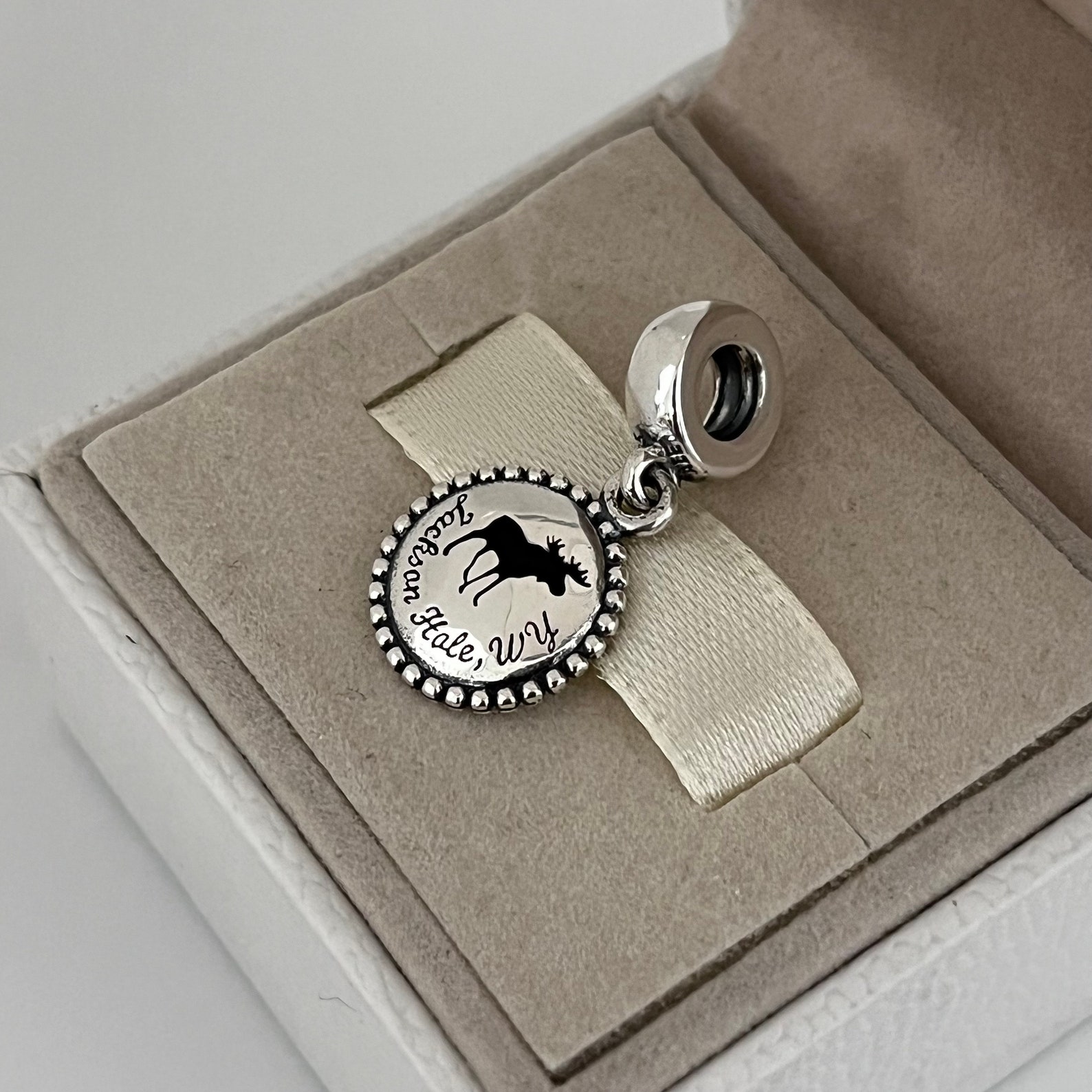 Pandora Jackson Hole, WY Dangle Charm Pendant S925 Sterling Silver ...