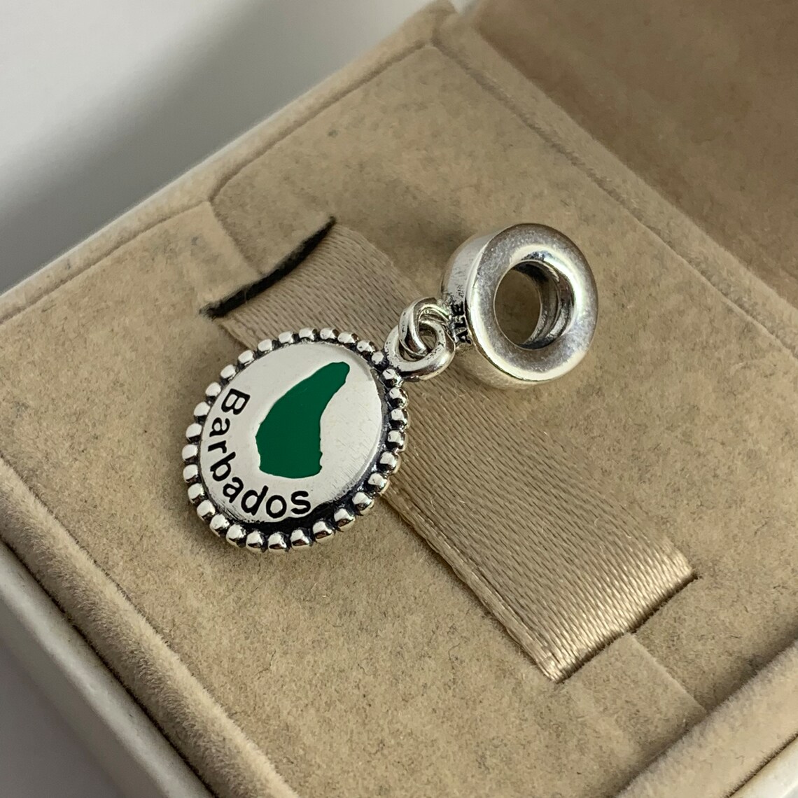 Pandora Barbados Map Exclusive Dangle Charm Pendant S925 - Etsy