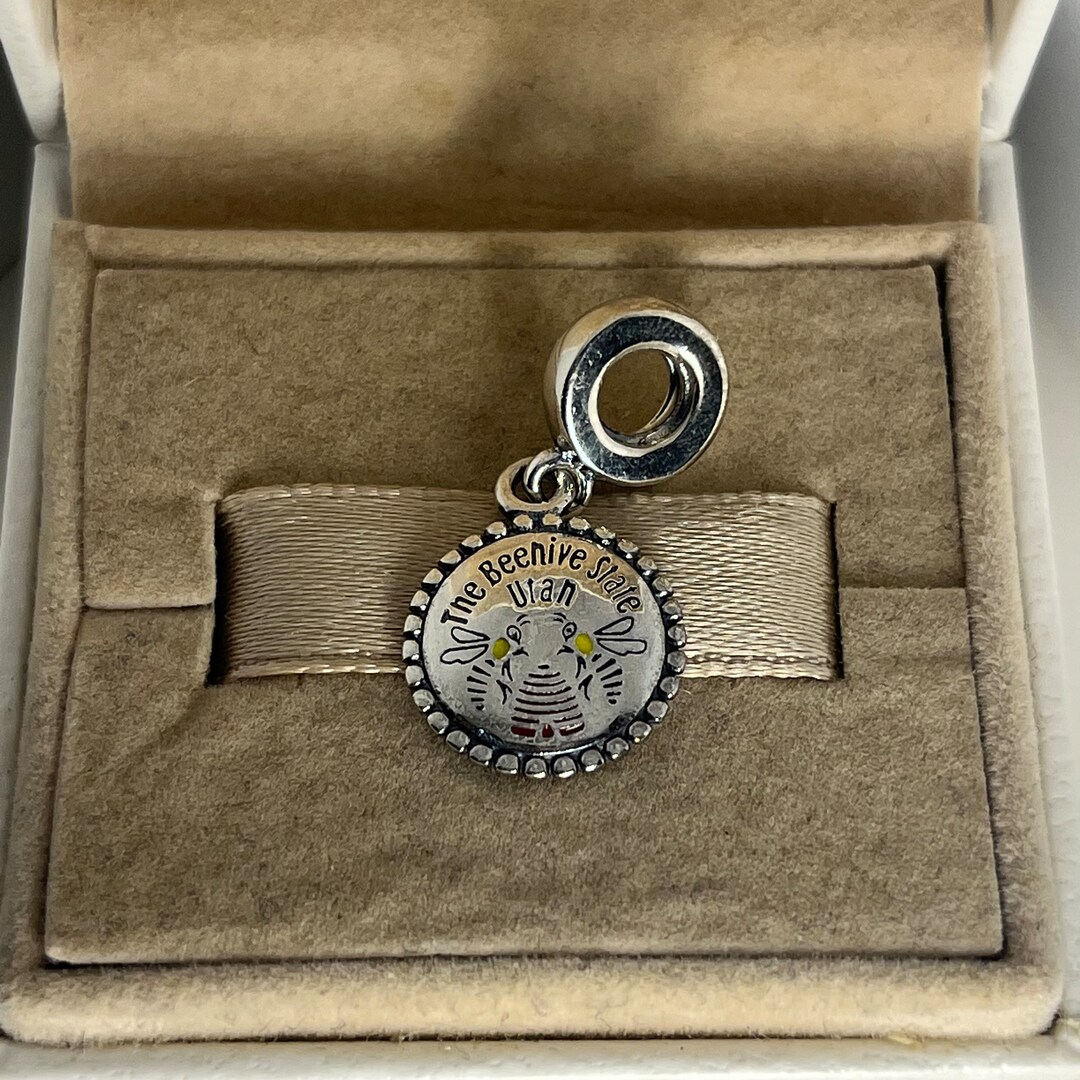 Pandora Utah the Beehive State Exclusive Dangle Charm Pendant S925 ...