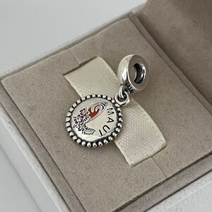 Pandora MAUI Beach Dangle Charm Surfboard Pendant S925 Sterling Silver ...
