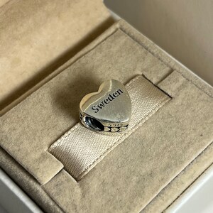 Pandora Sweden and Schwedisches Dalapferd Dala Horse Heart Bead Charm ...