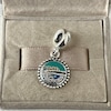 Pandora Turkey Flag Dangle Charm Travel Pendant S925 Silver Jewelry for ...