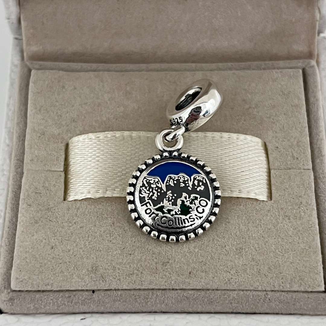 Pandora Fort Collins Dangle Charm Colorado Travel Pendant S925 Sterling ...