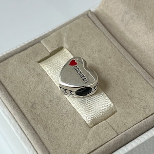 Pandora Croatia Croatian Flag Charm Heart Bead S925 Sterling Silver ...