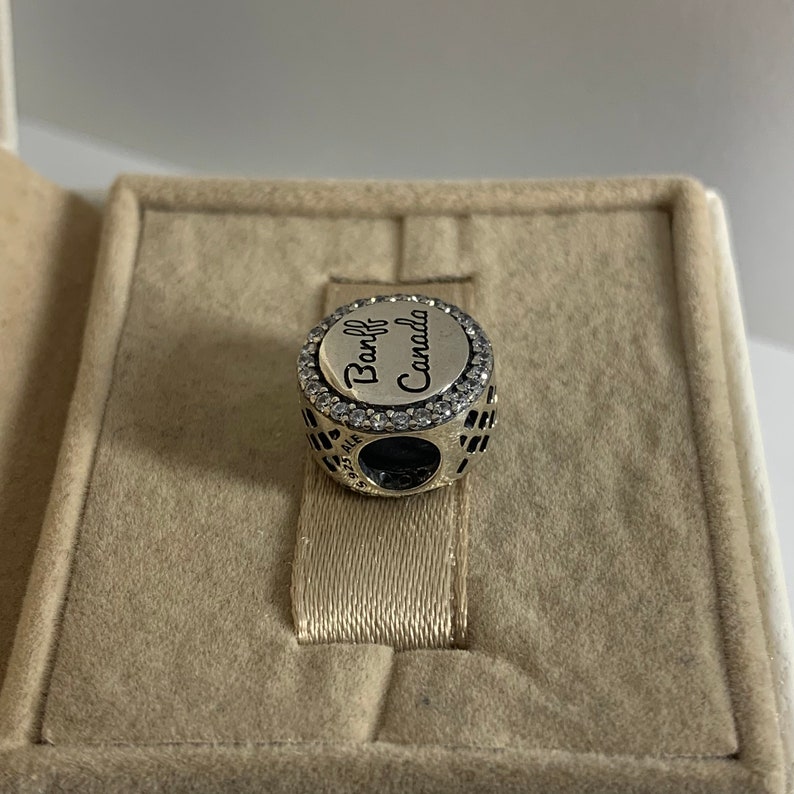 Pandora Banff Canada Exclusive Bead Charm Button Travel S925 - Etsy