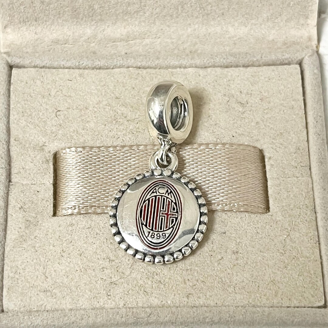 Pandora A.C. Milan Dangle Charm Travel Pendant S925 Silver Jewelry for ...