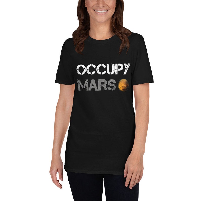 Occupy Mars Elon Musk Tshirt - Etsy