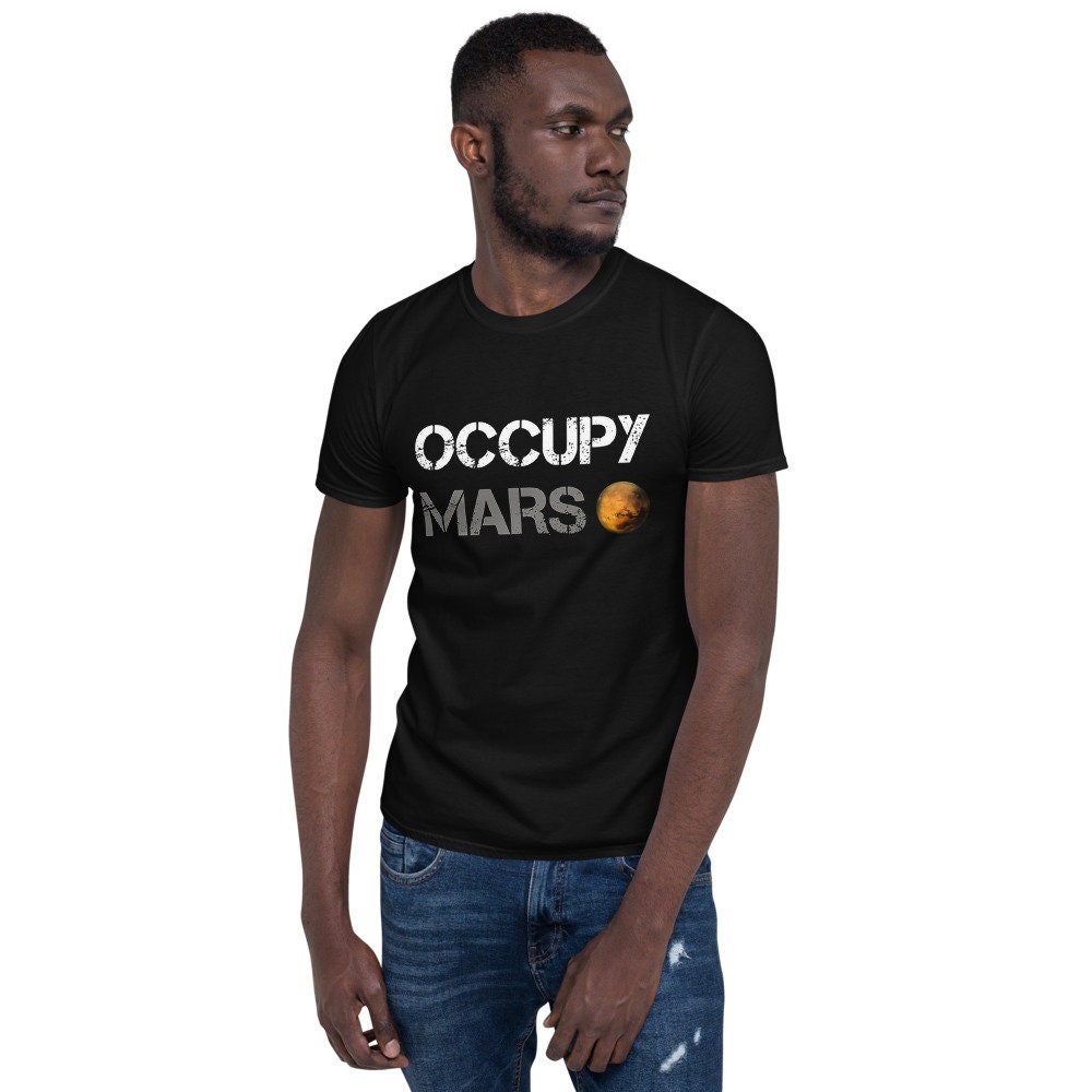 Occupy Mars Elon Musk Tshirt - Etsy