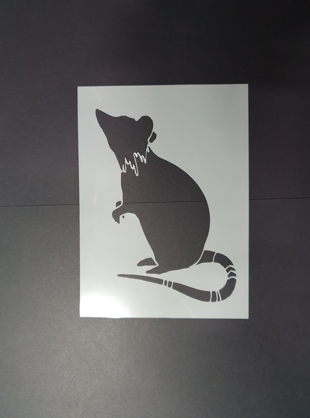 Ronnie Rat Stencil - Etsy