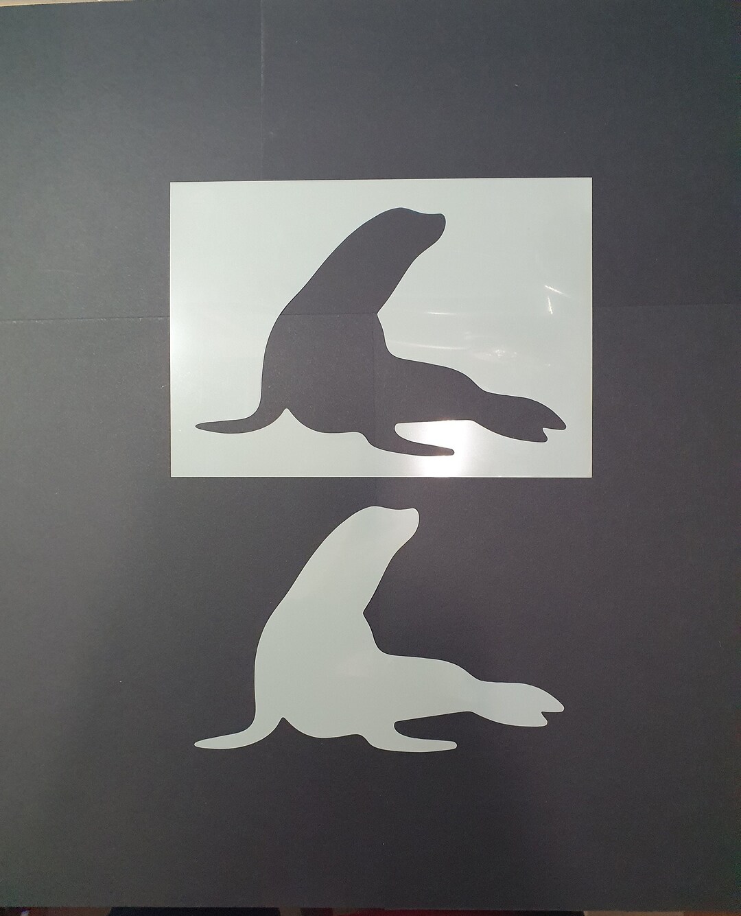 Sitting Seal Mask & Stencil Set - Etsy