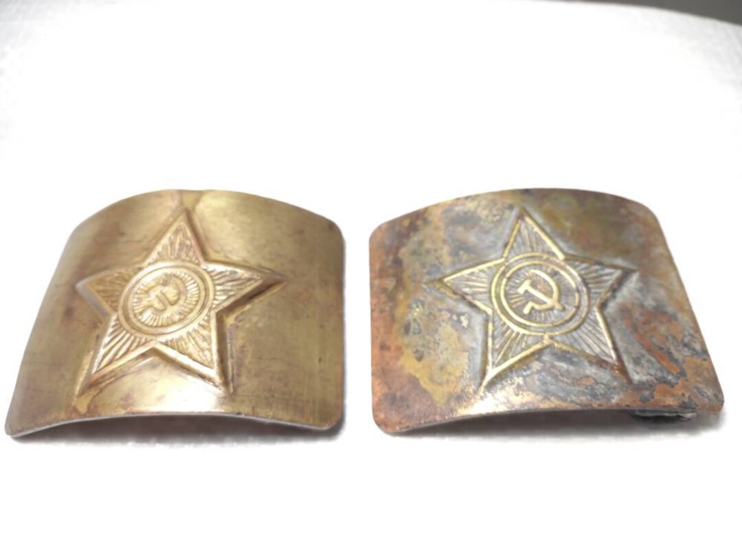 Soviet Original Russian Buckles From Soldier's Belts of the Armed ...