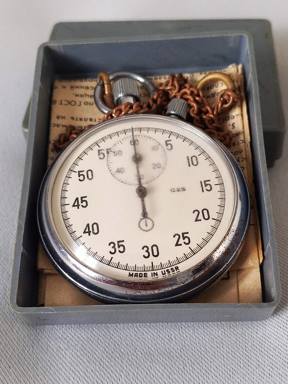 vintage russian stopwatch - Gem