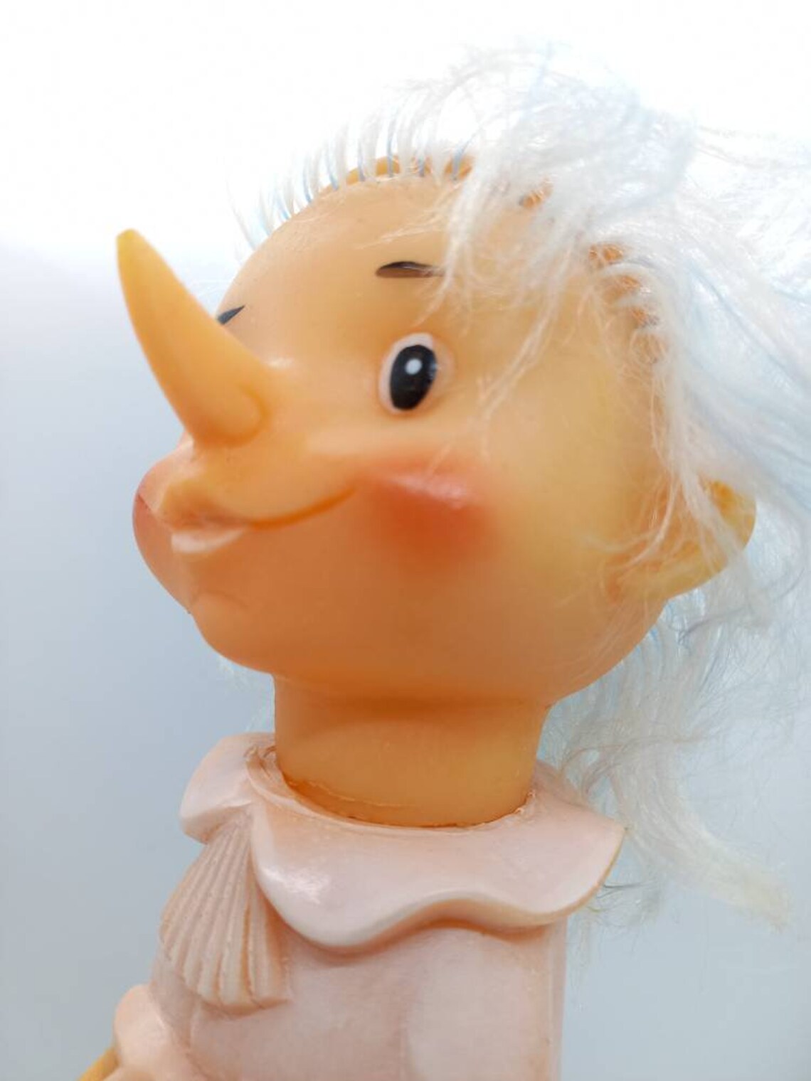 SOVIET PINOCCHIO Rubber TOY Vintage Toy of Soviet Children - Etsy