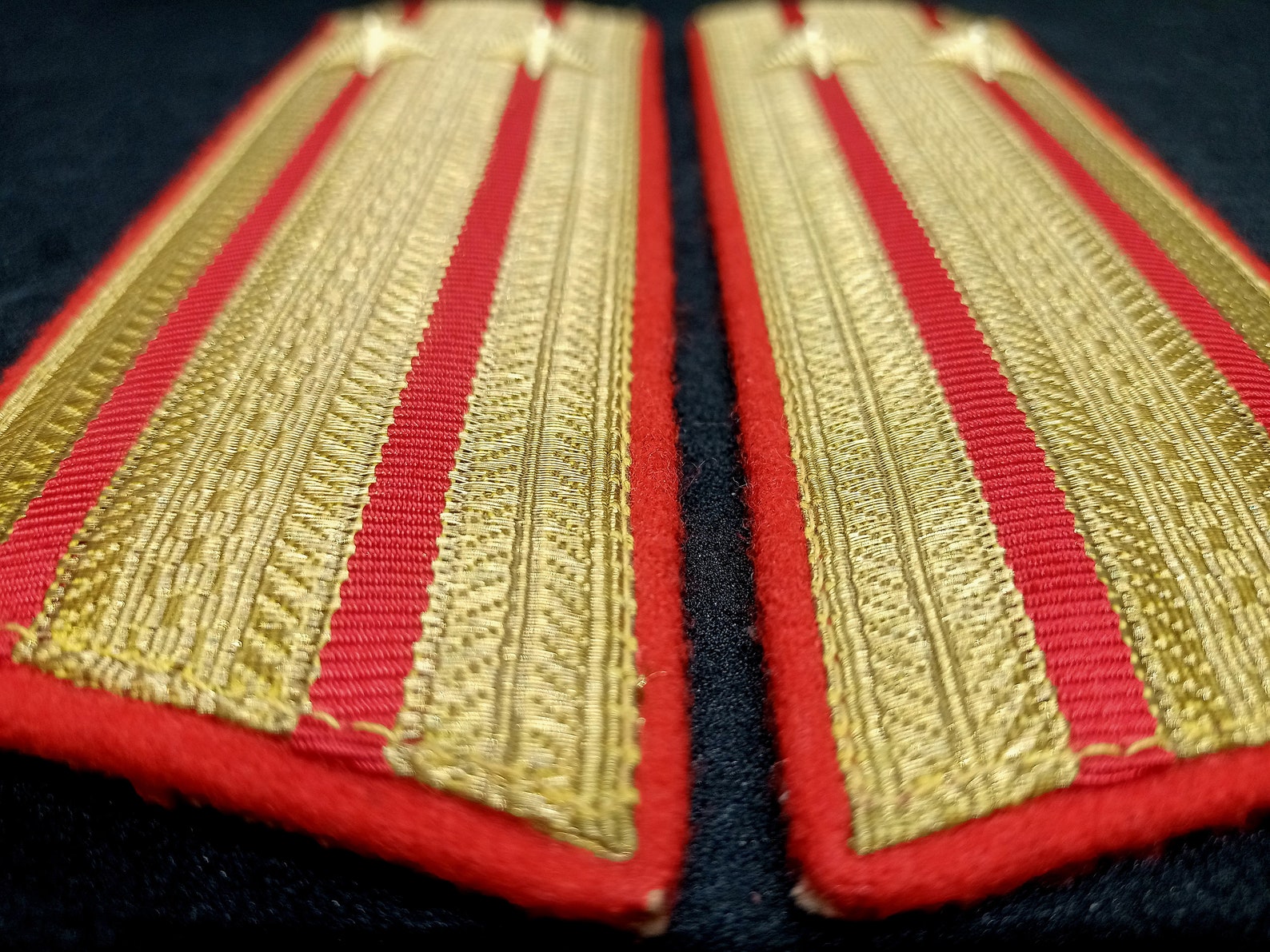 Original MILITARY Epaulet of a Soviet OFFICER Epaulet of the RUSSIAN ...