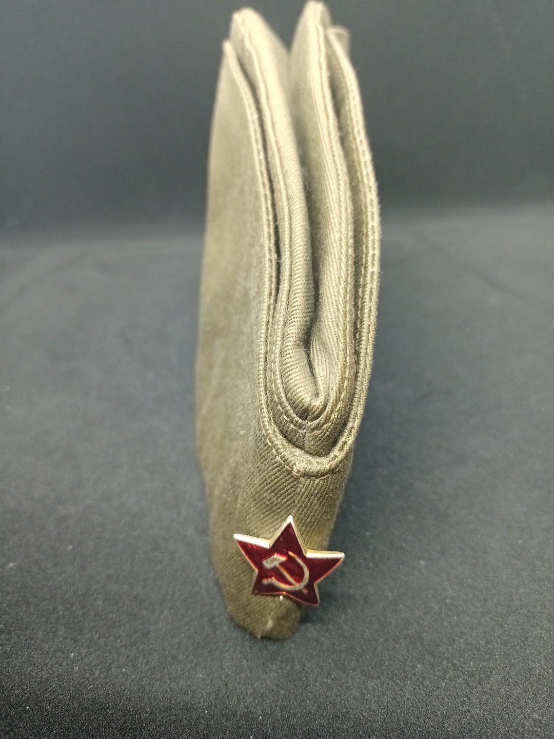 Original Soviet Side Cap PILOTKA. Headdress of Soldiers of the Armed ...