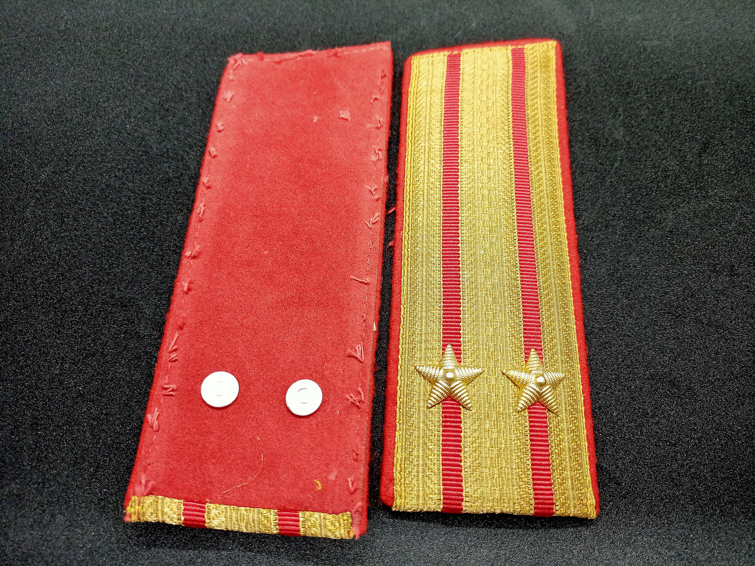 Original MILITARY Epaulet of a Soviet OFFICER Epaulet of the RUSSIAN ...