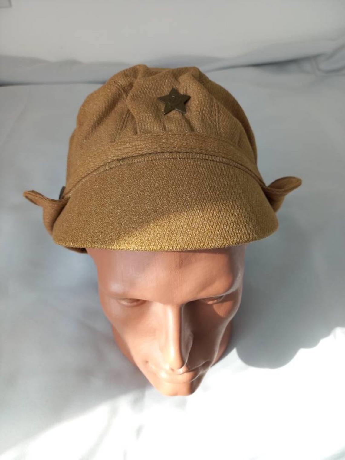 Soviet Military Cap With Protection. Field Soldier's Cap - Etsy