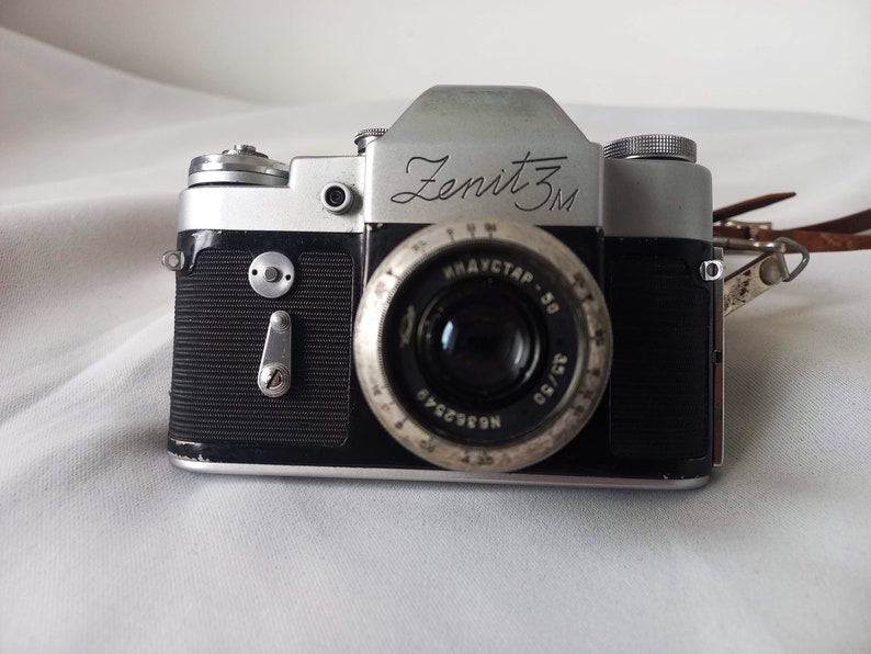 Zenit-3m Small Format Single Lens Reflex Camera With Industar - Etsy