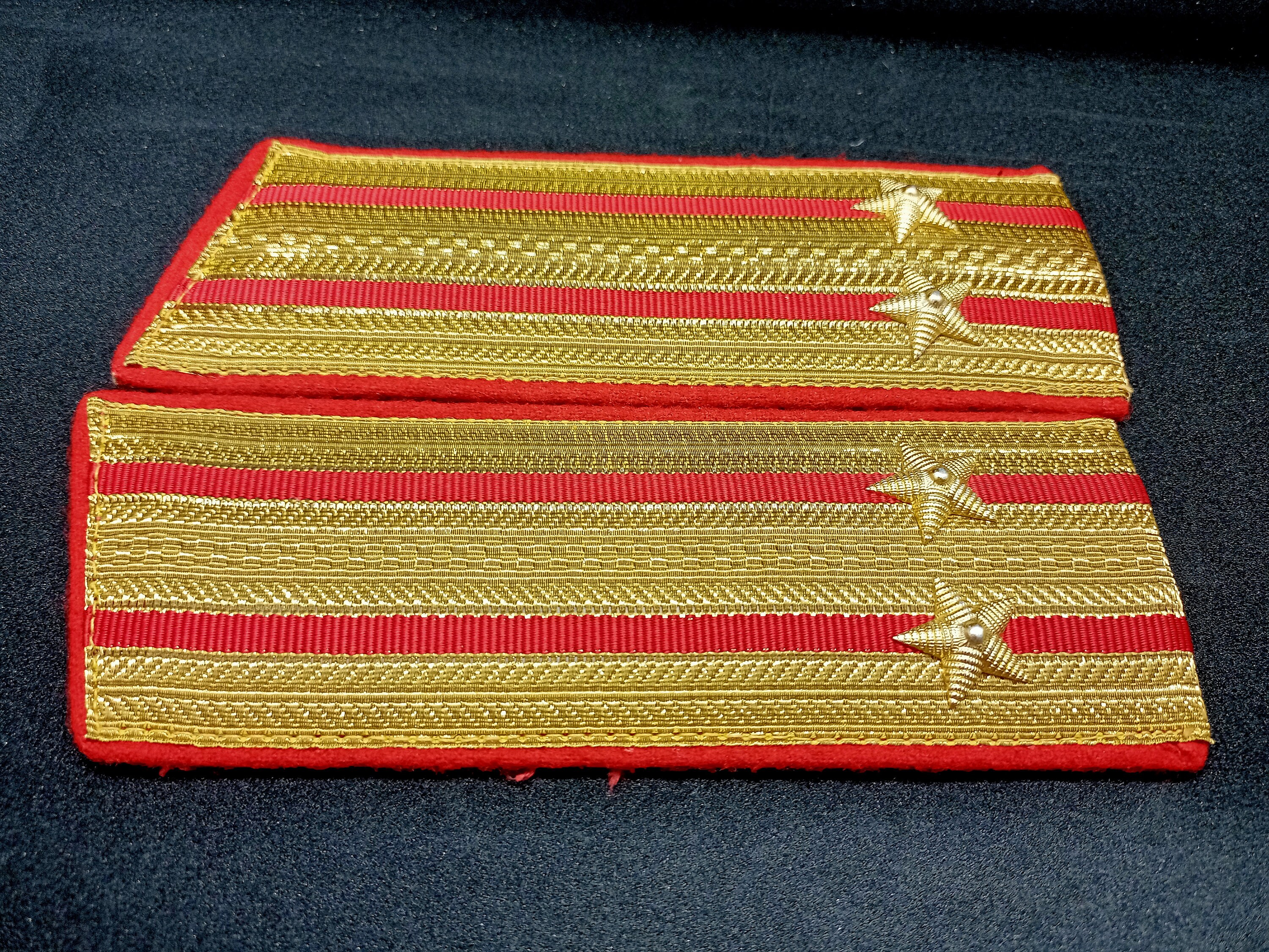 Original MILITARY Epaulet of a Soviet OFFICER Epaulet of the RUSSIAN ...