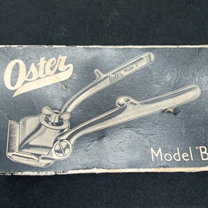 Original VINTAGE Hand HAIR CLIPPER John Oster Model B Lot of 2 | Etsy