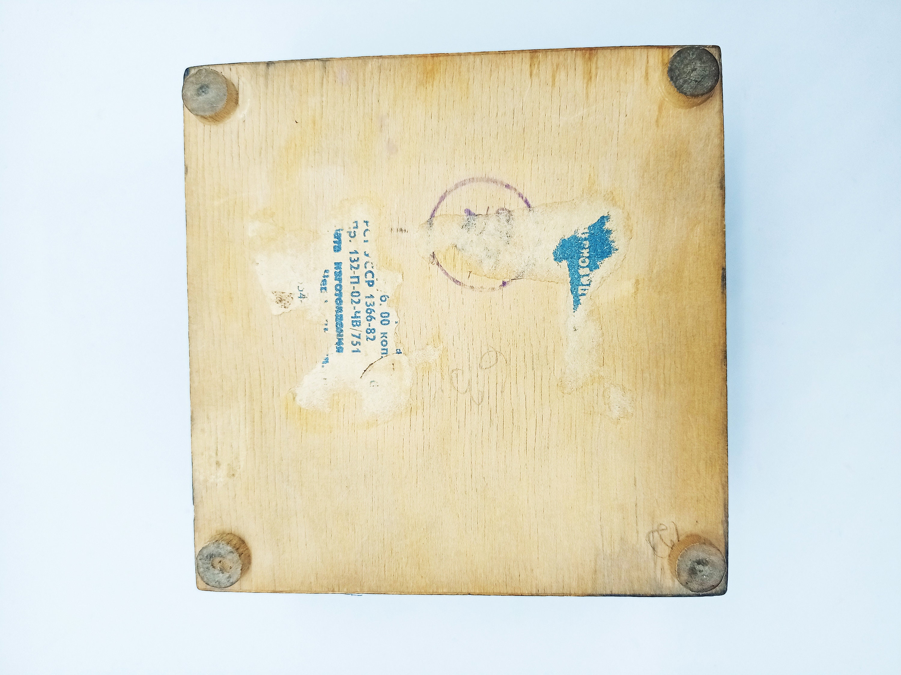 SOVIET Lacquered WOODEN Box With Ornaments. ANTIQUE Jewelry Box - Etsy