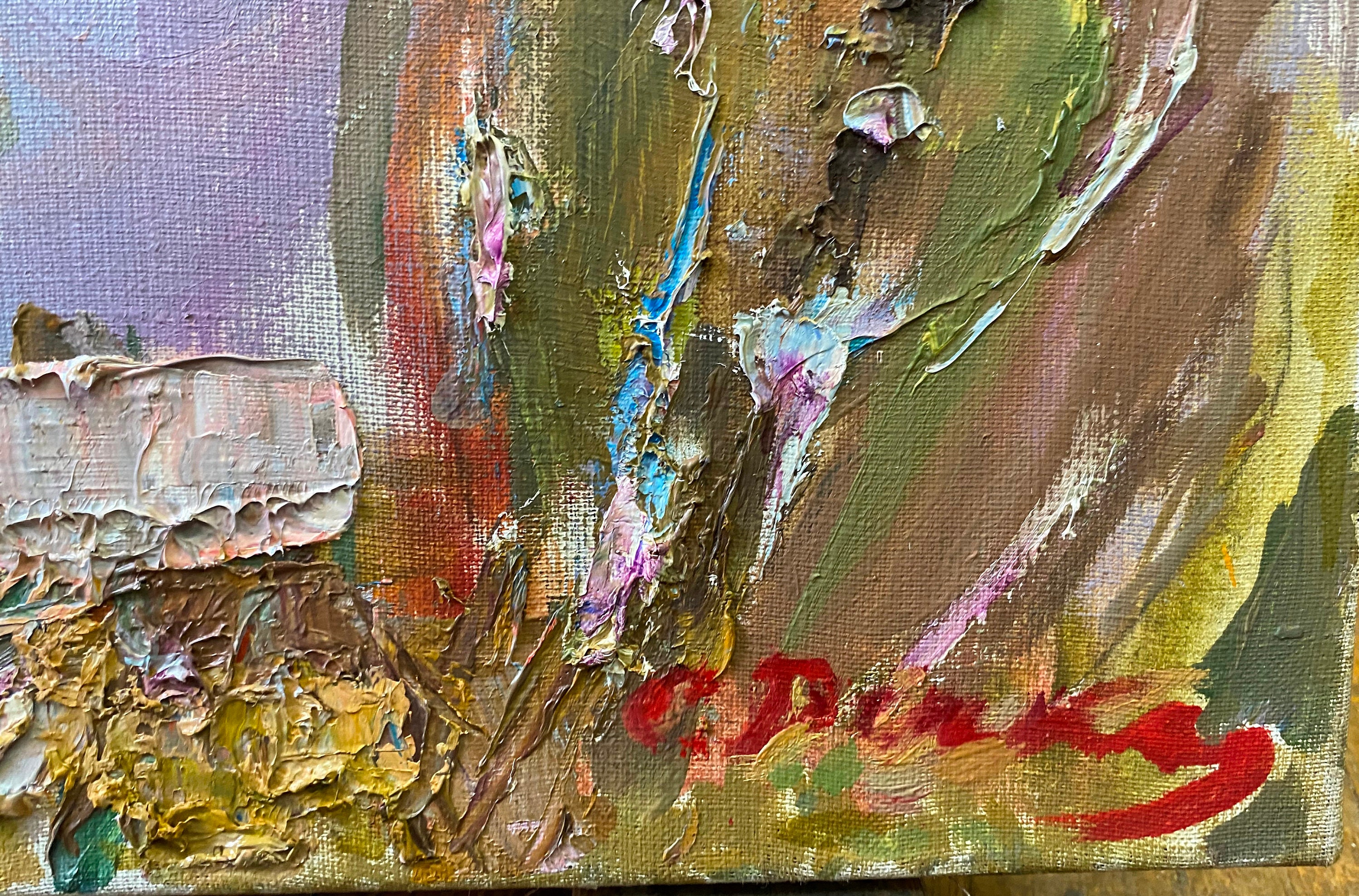 City Landscape Oil Painting Original by Ukrainian Artist Repka - Etsy