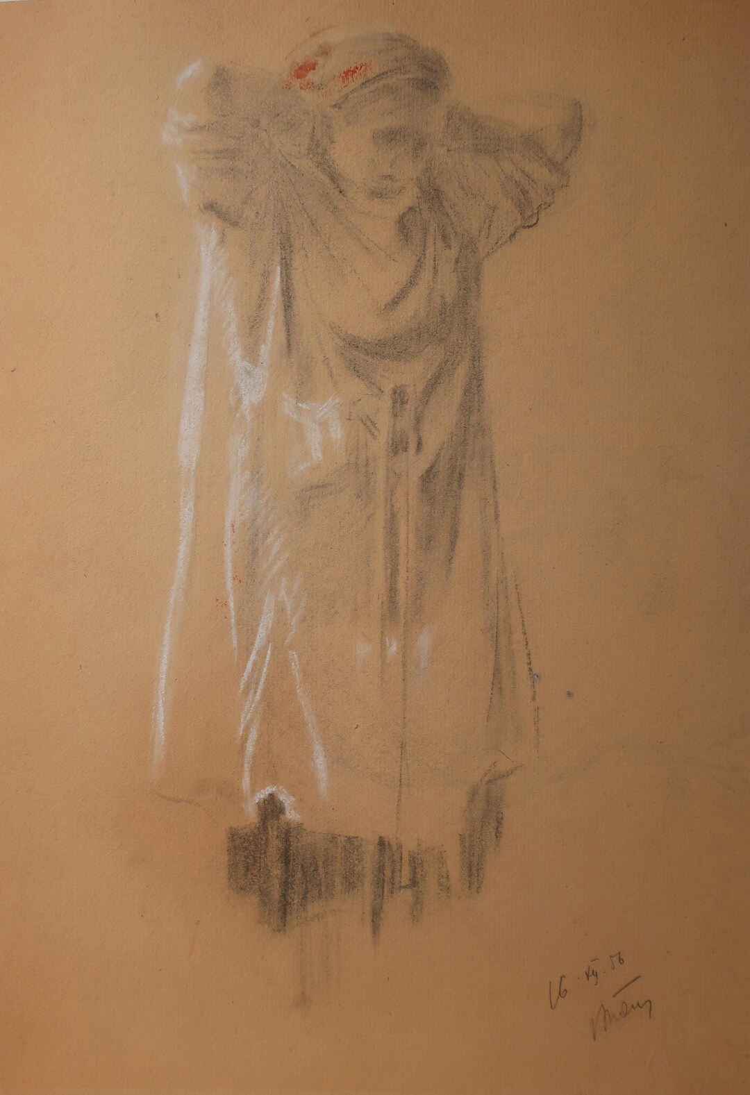 Milkmaid Drawing for the Painting. Original Painting by Ukrainian ...