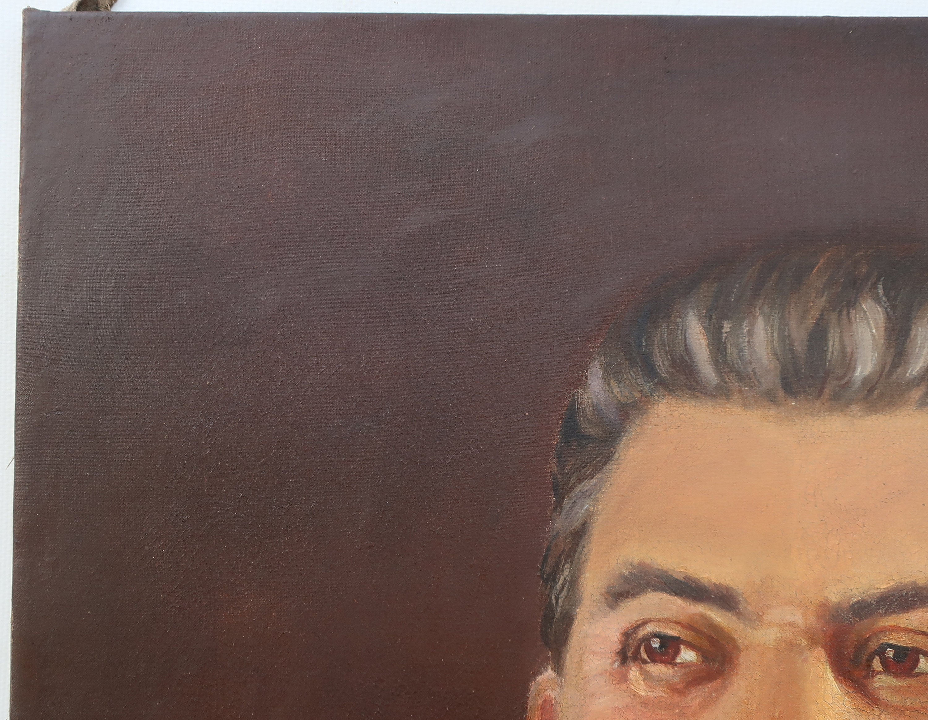Portrait of Stalin. Antique Oil Painting Original of Socialist - Etsy