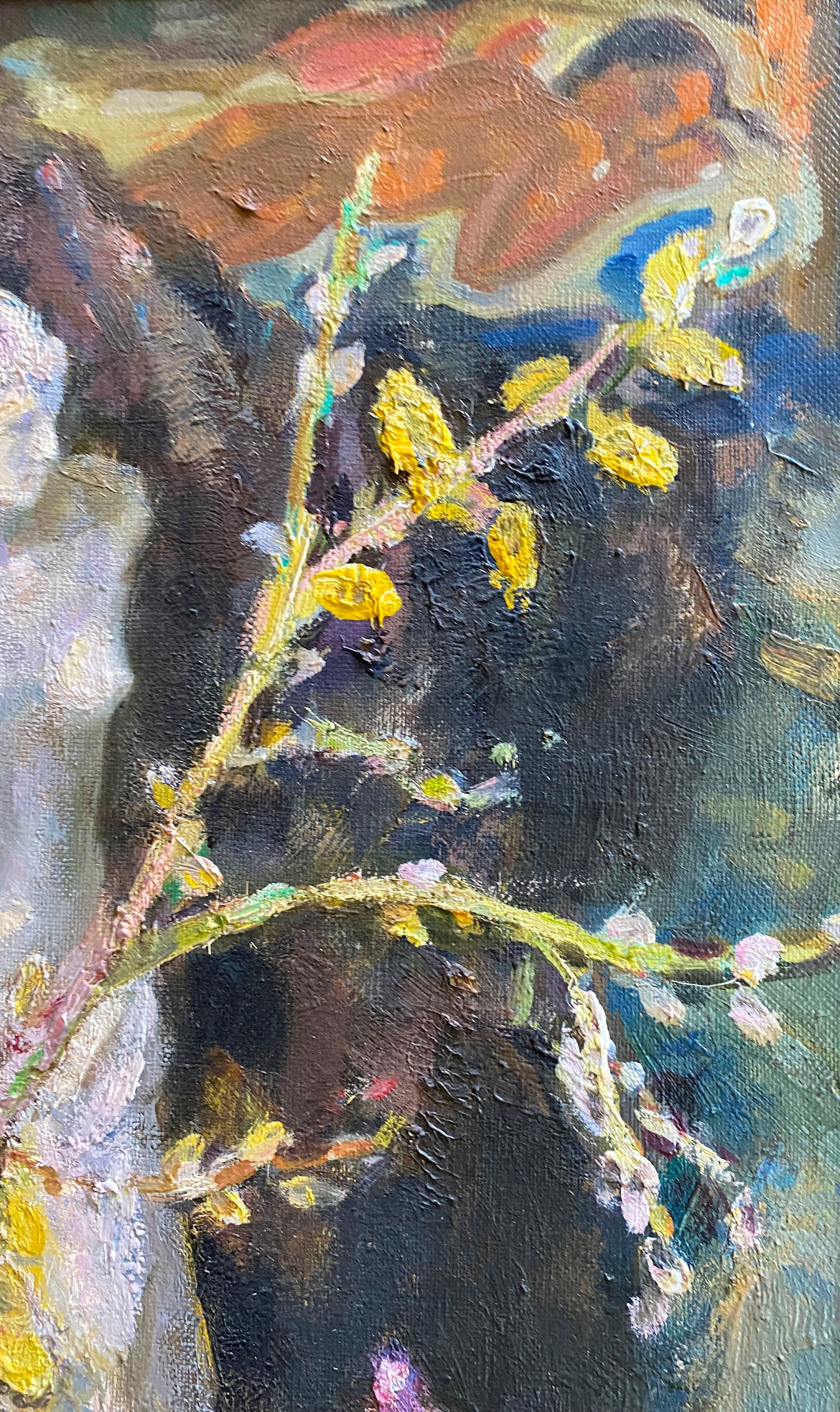 Remembering Gogen. Oil Painting Original Ukrainian Artist Repka S. 80 ...