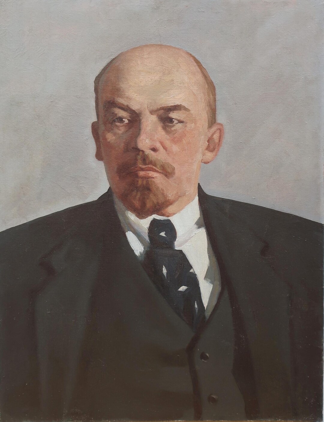 Portrait of Lenin. Original Painting by Ukrainian Artist Yarovoy S. 87 ...