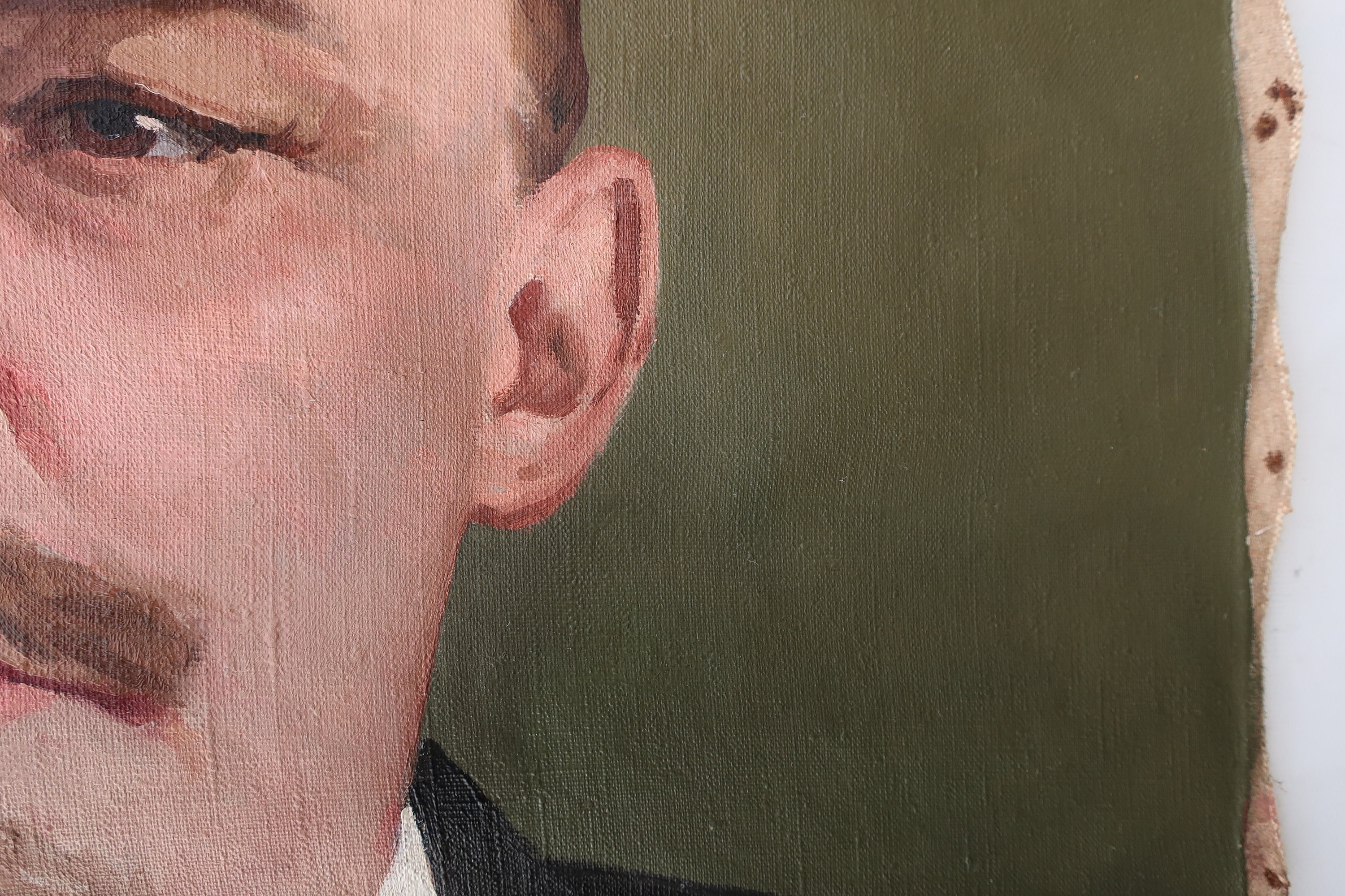 Portrait of Lenin. Oil Painting Original Ukrainian Artist - Etsy