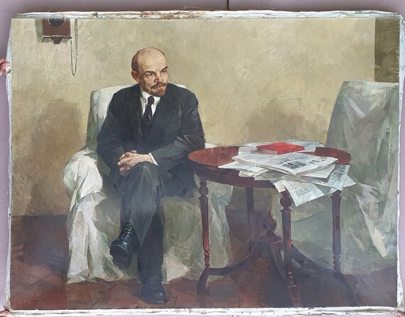 Pintura De Vladimir Lenin