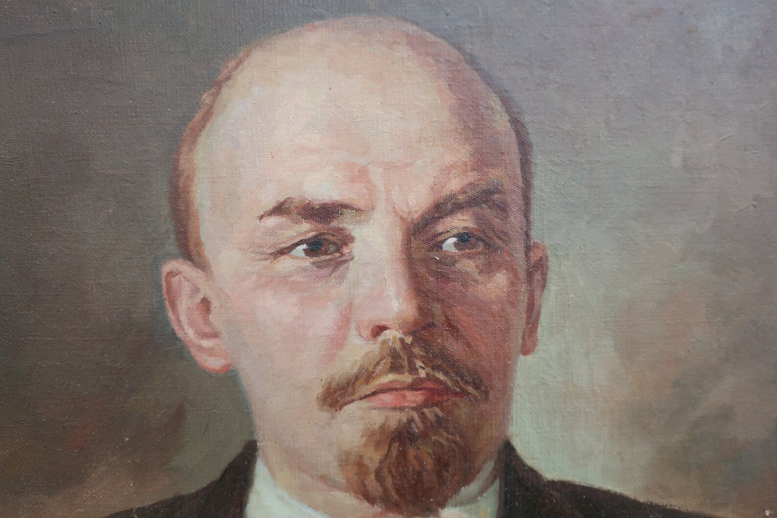 Portrait of V.I. Lenin. Oil Painting Original by Ukrainian - Etsy