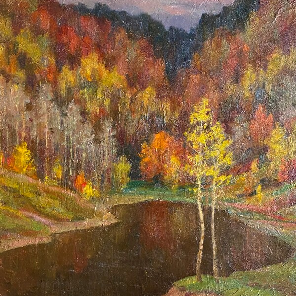 1960s Oil Painting - Etsy