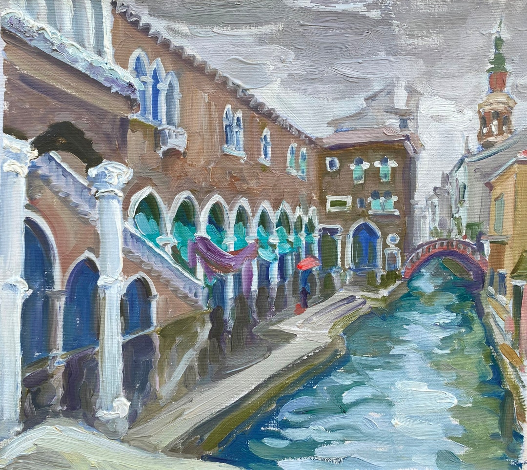 Urban Landscape. Oil Painting Original Ukrainian Artist Pavlenko L. 25 ...