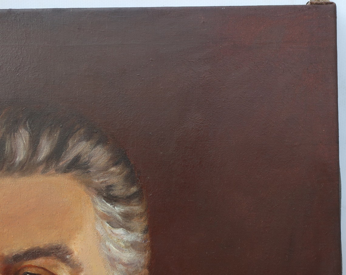 Portrait of Stalin. Antique Oil Painting Original of Socialist - Etsy