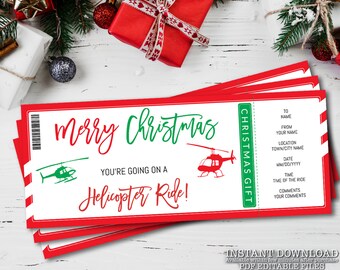 Editable Christmas Concert Ticket Printable Template - Etsy