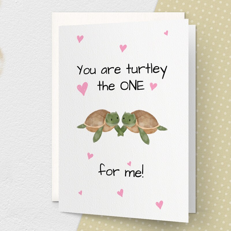 Turtle Valentine - Etsy