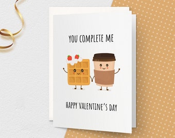 You Complete Me Card | Etsy