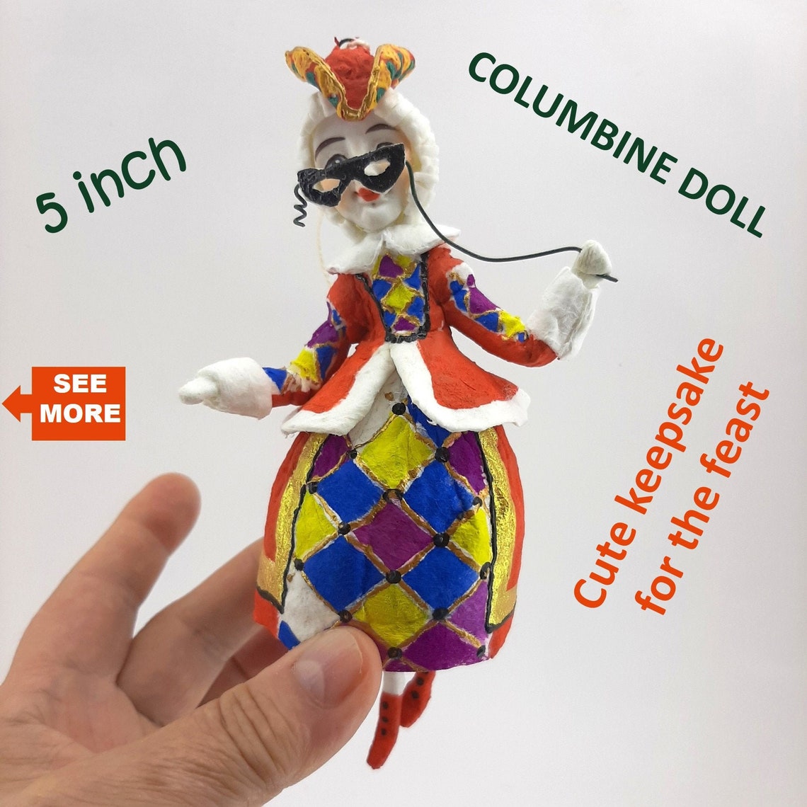 Jester Doll Cute Clown Dollhanging Toys Artist Dolls Handmade Etsy