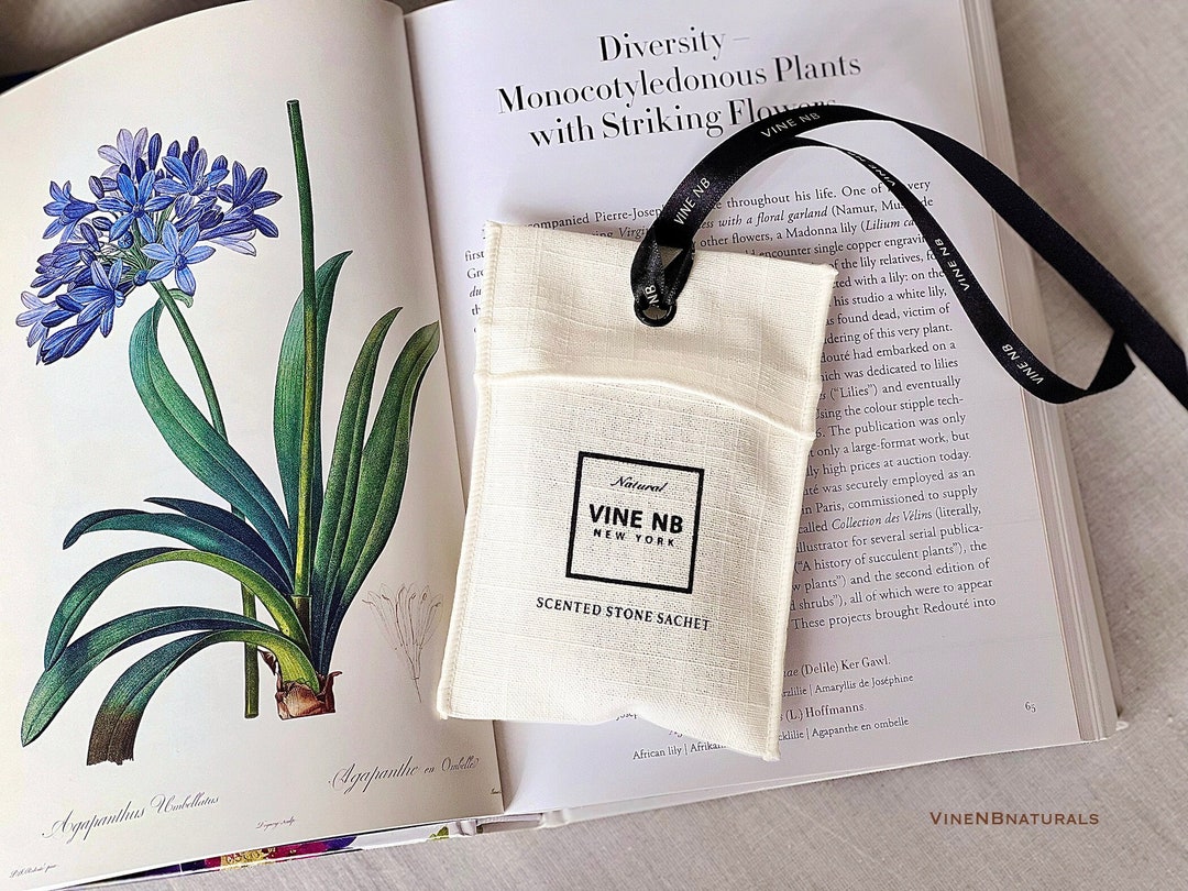 Scented Stone Sachet: Long Lasting Fragrance, Natural Cotton Bag - Etsy