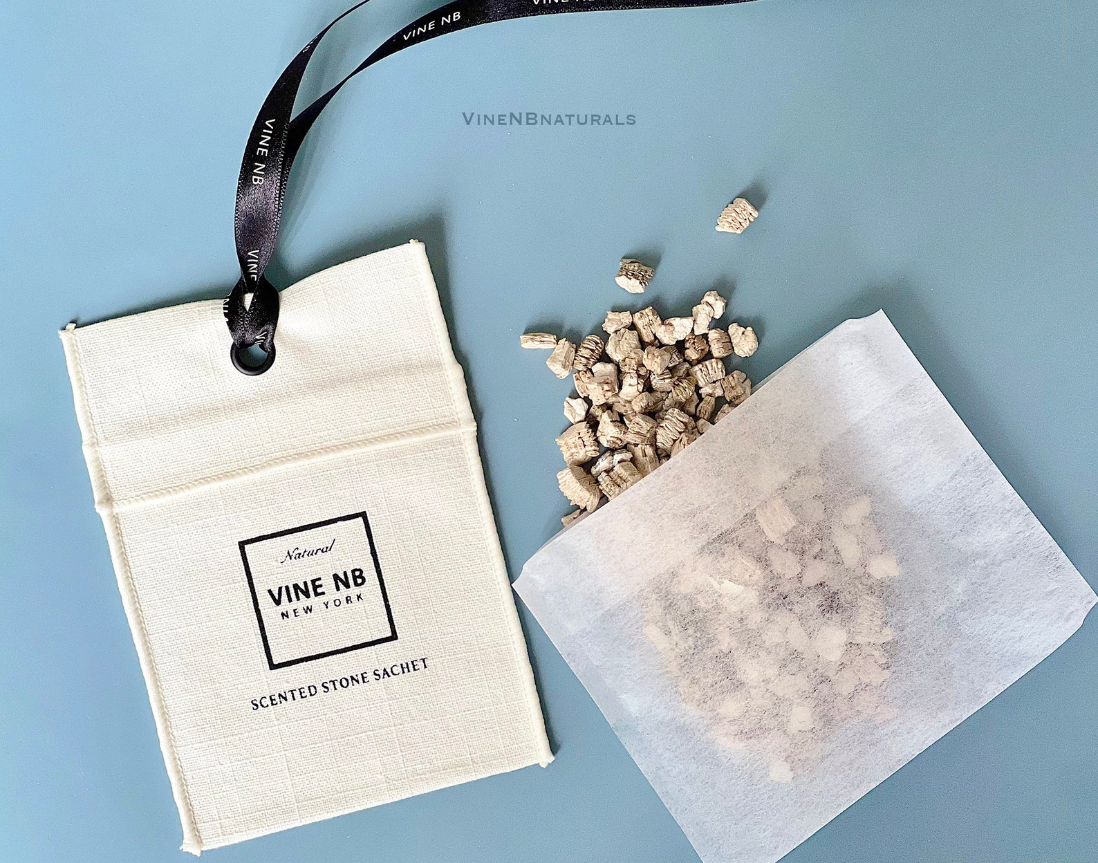 Scented Stone Sachet: Long Lasting Fragrance, Natural Cotton Bag - Etsy