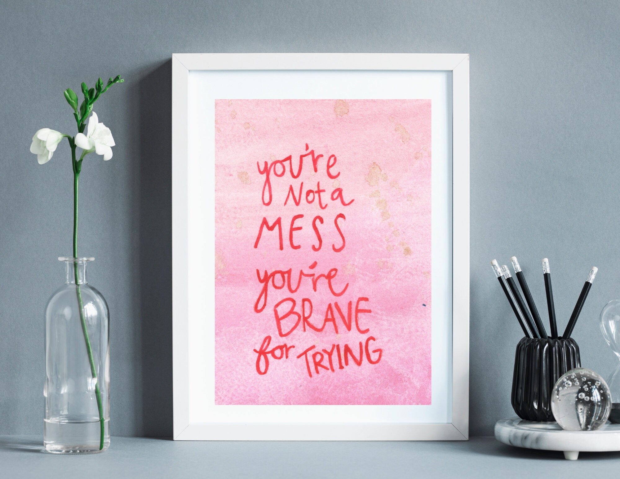 Pink Deck Affirmation Cards - Etsy