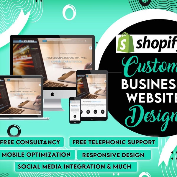 Shopify Website Templates - Etsy