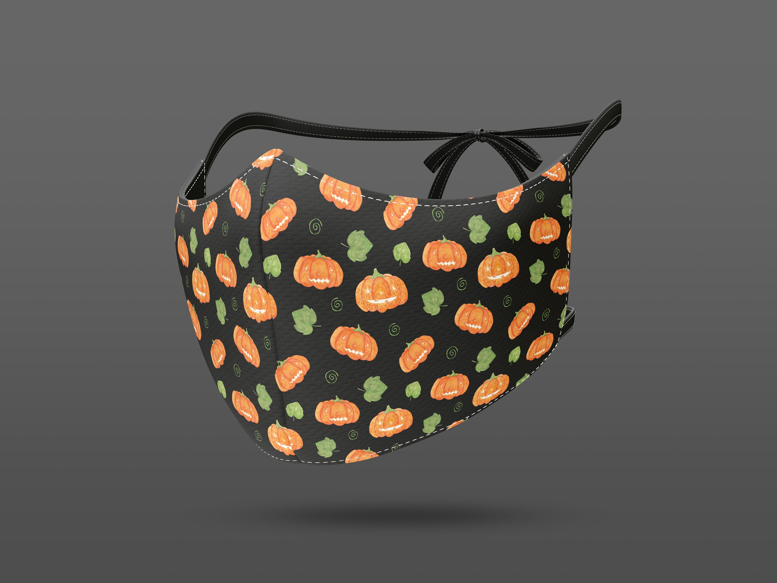Halloween Digital Paper Pack Watercolor Pumpkin Instant - Etsy