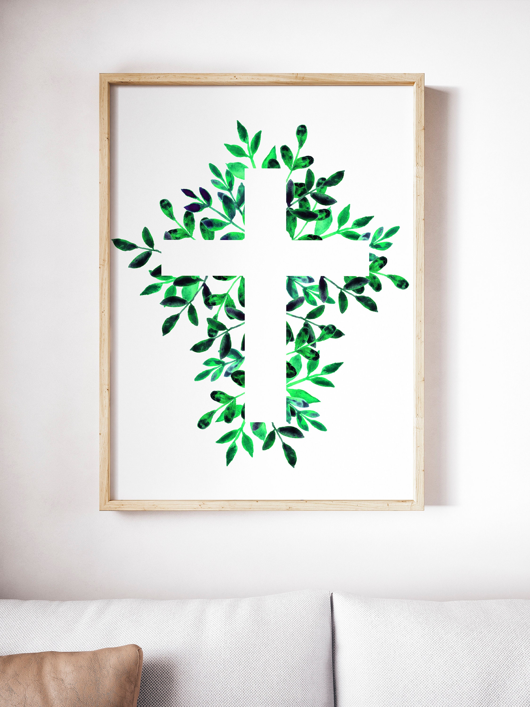 Green Cross Clipart