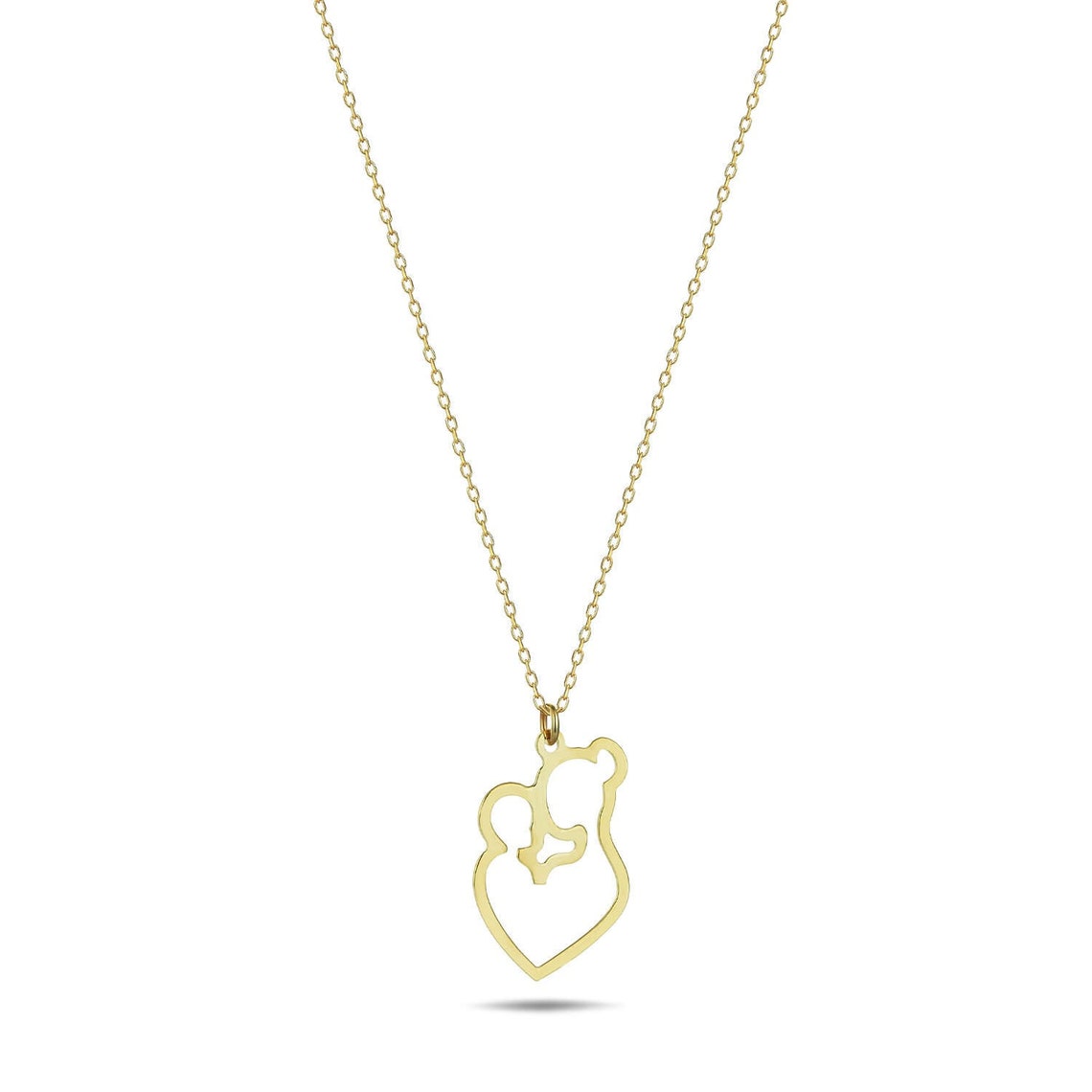 Expecting Mom Gold Chain Necklace Aesthetic Mom to Be - Etsy