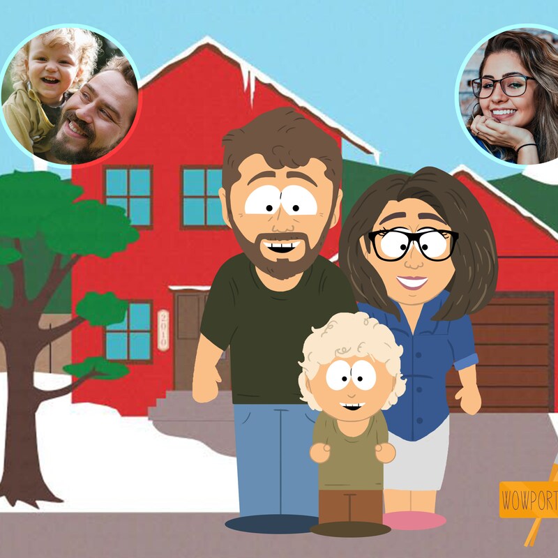 Custom South Park - Etsy