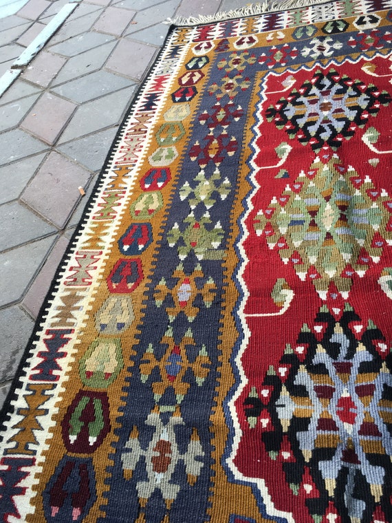 ,handwoven Middle Eastern carpet,kilim made in Turkey rug oriental rug ...