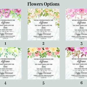 Teacher Retirement Gift, Never Underestimate the Difference You Made ...